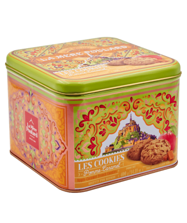 Coffret Mythique de cookies pomme caramel 400g | Biscuiterie La Mère ...