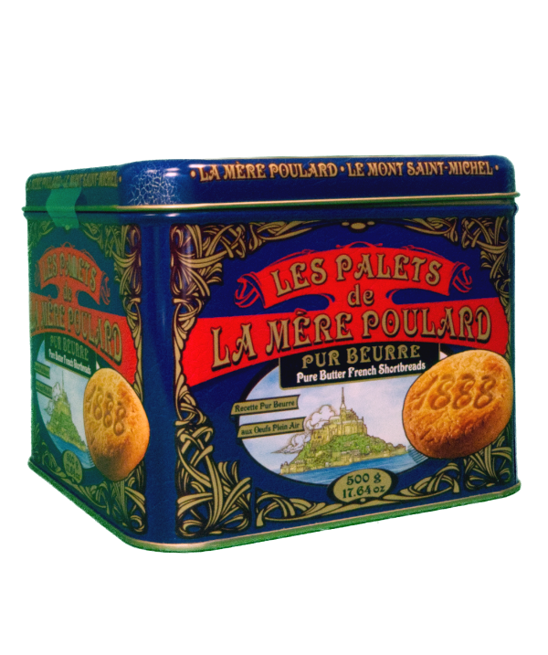 Collector tin Pure butter French shortbread 500g | Biscuiterie La Mère ...