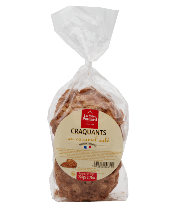 Bag of Salted butter caramel candy 200g | Biscuiterie La Mère Poulard