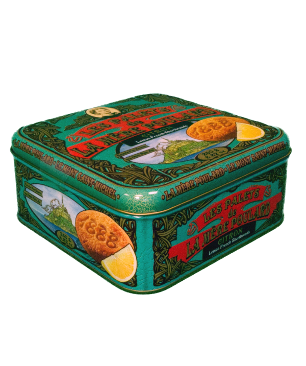 Collector half tin Lemon french shortbread 250g | Biscuiterie La Mère ...