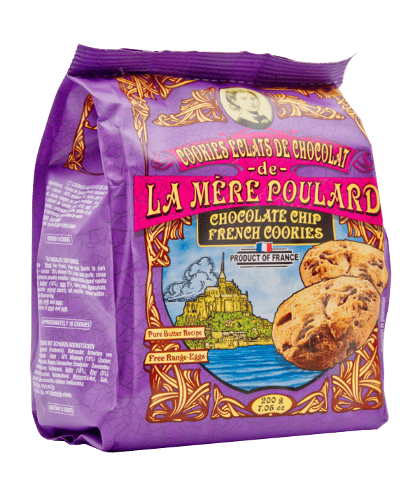 Sachet souple de Cookies 200g | Biscuiterie La Mère Poulard