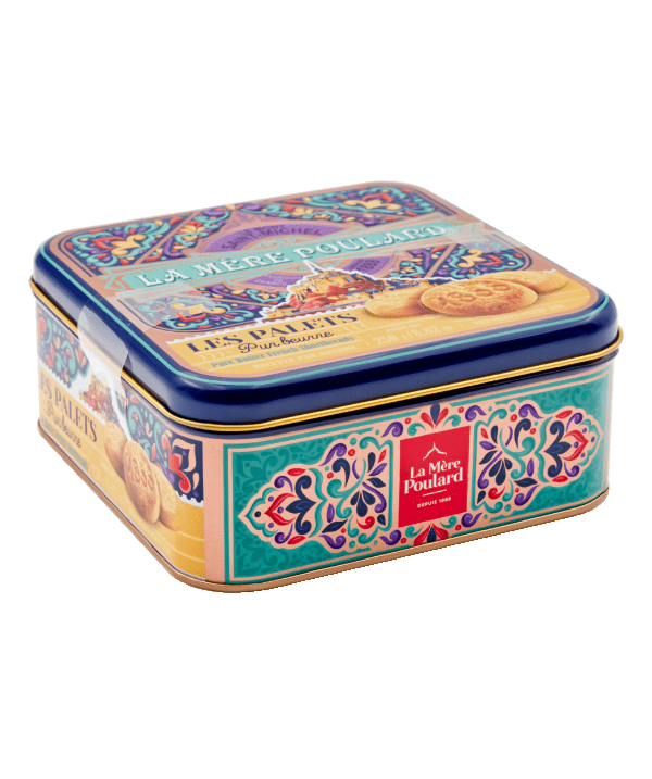 Mythique half tin Pure butter French shortbread 250g | Biscuiterie La ...